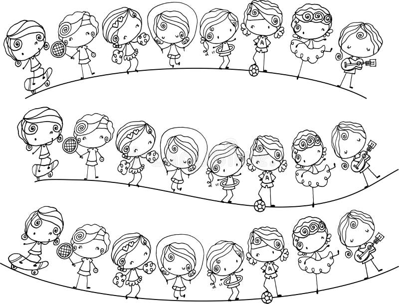 Cheerleading Border Stock Illustrations – 43 Cheerleading Border Stock ...