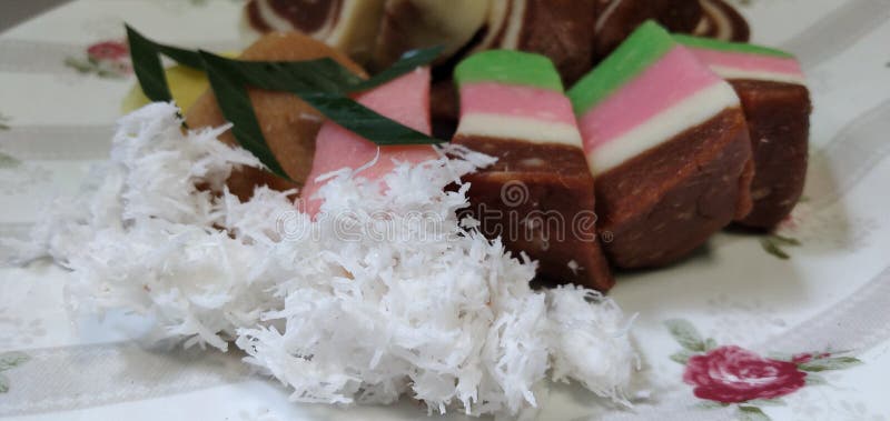 Getuk Traditional Indonesian Food. Stock Image - Image of traditional ...