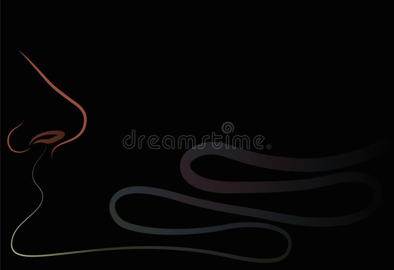 Neusinhalator. Geurpictogramset. Nasale Ademhaling. Orgaan Voor ...