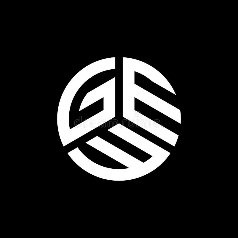 GEW Letter Logo Design on White Background. GEW Creative Initials ...