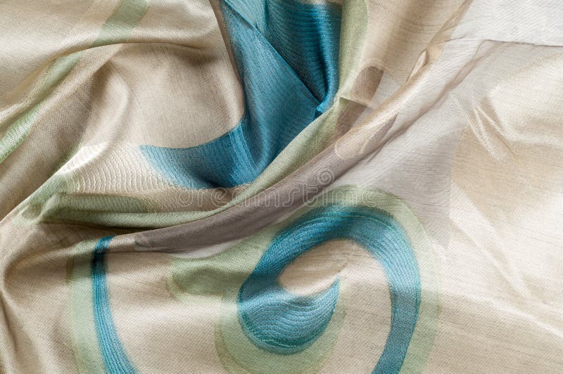 Gewebe, Gewebe, Stoff, Gewebe, Material, Beschaffenheit Gewebe Blaues C ...