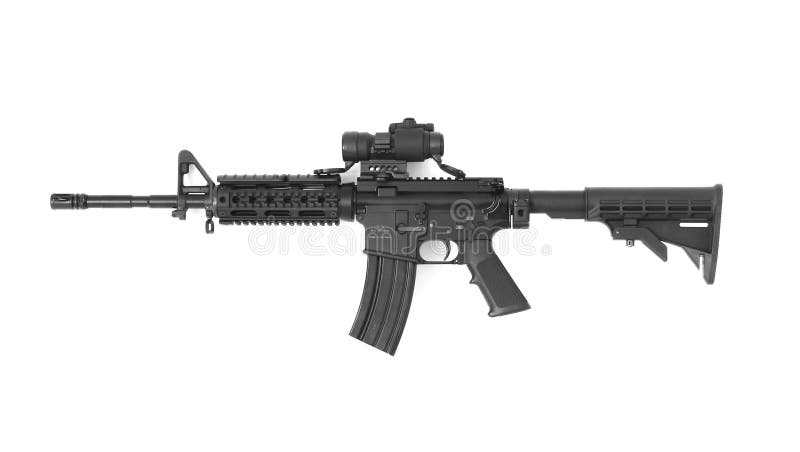 Geweer stock foto. Image of kanon, schot, kalashnikov - 3087472