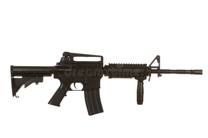 Gewehr M4 stockbild. Bild von militärisch, nachricht, waffe - 9846493