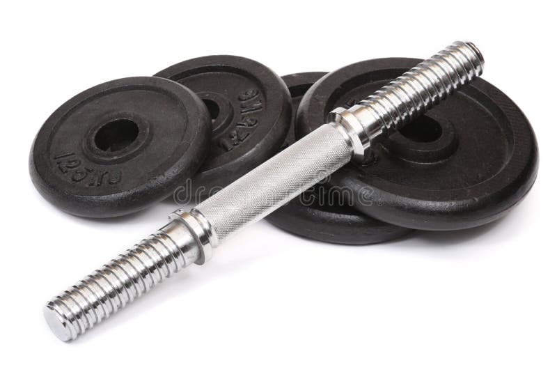 Gewichten stock afbeelding. Image of ponden, carrosseriegebouw - 4174153