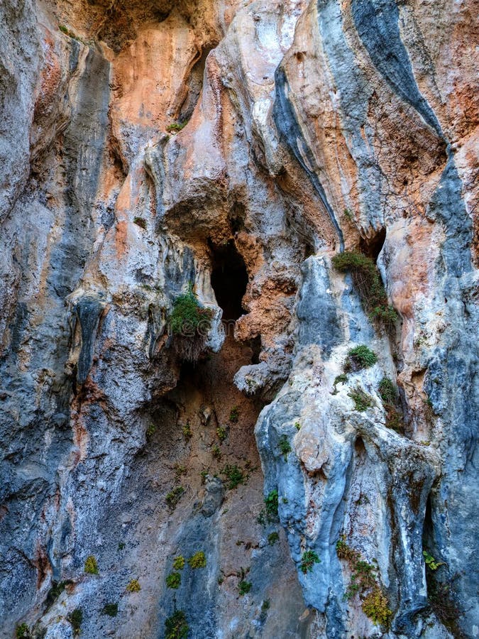 Geyikbayiri Limestone and Cave Rock Climbing Destination Stock Image - Image of sunset, risk ...