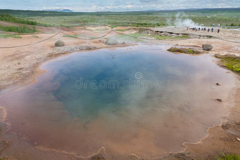 Geyser stock image. Image of climax, fountain, volcanic - 35225409