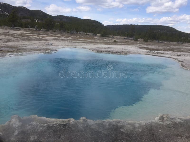 Geyser stock photo. Image of inactive, extinct, geyser - 155828206