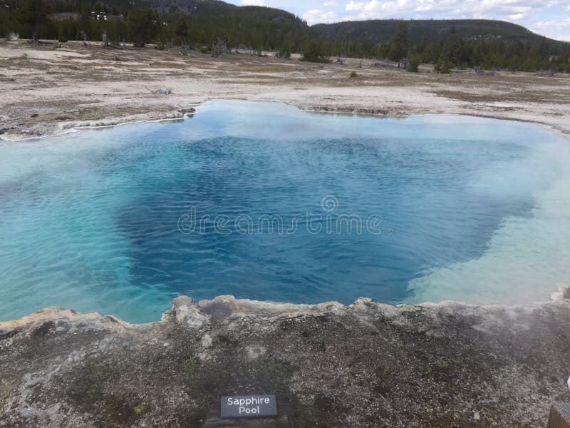 Geyser stock photo. Image of extinct, inactive, yellowstone - 155828236