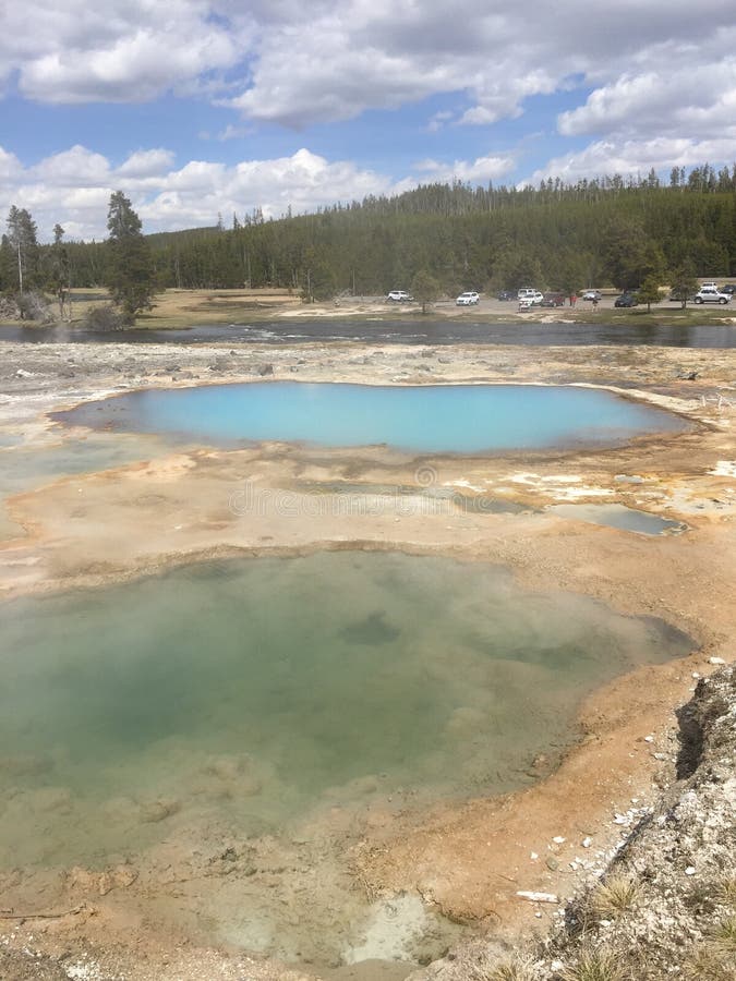 Geyser stock image. Image of extinct, inactive, geyser - 155828273
