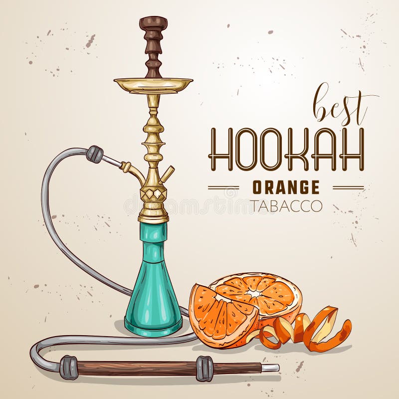 Gezeichnete Huka Des Vektors Hand Vektor Abbildung - Illustration von ...