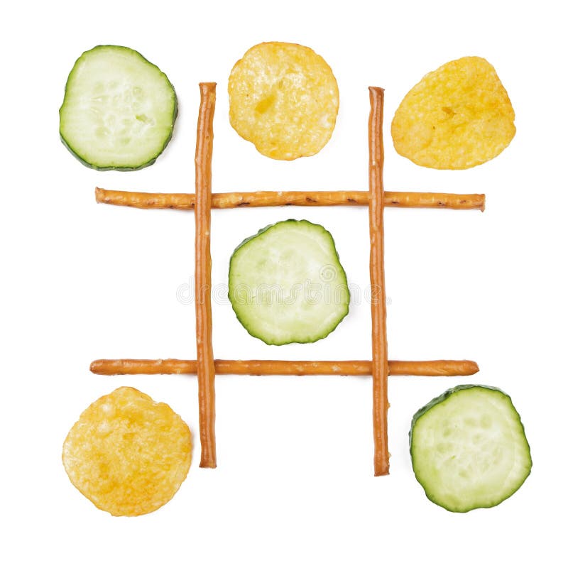 Gezond Versus Ongezond Voedsel Stock Foto - Image of nagerecht ...