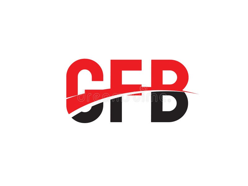 GFB Letter Initial Logo Design Vector Illustration Stock Vector ...