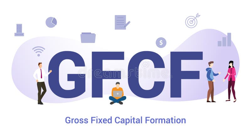 Gross Fixed Capital Formation Stock Illustration - Illustration of ...