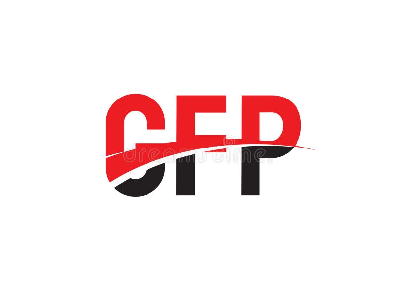 GFP Letter Initial Logo Design Vector Illustration Stock Vector ...