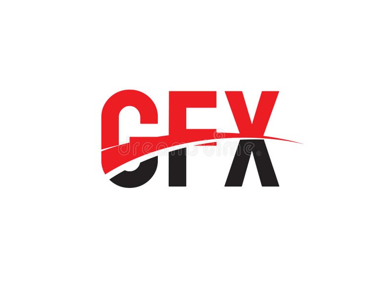 GFX Letter Initial Logo Design Vector Illustration Stock Vector ...