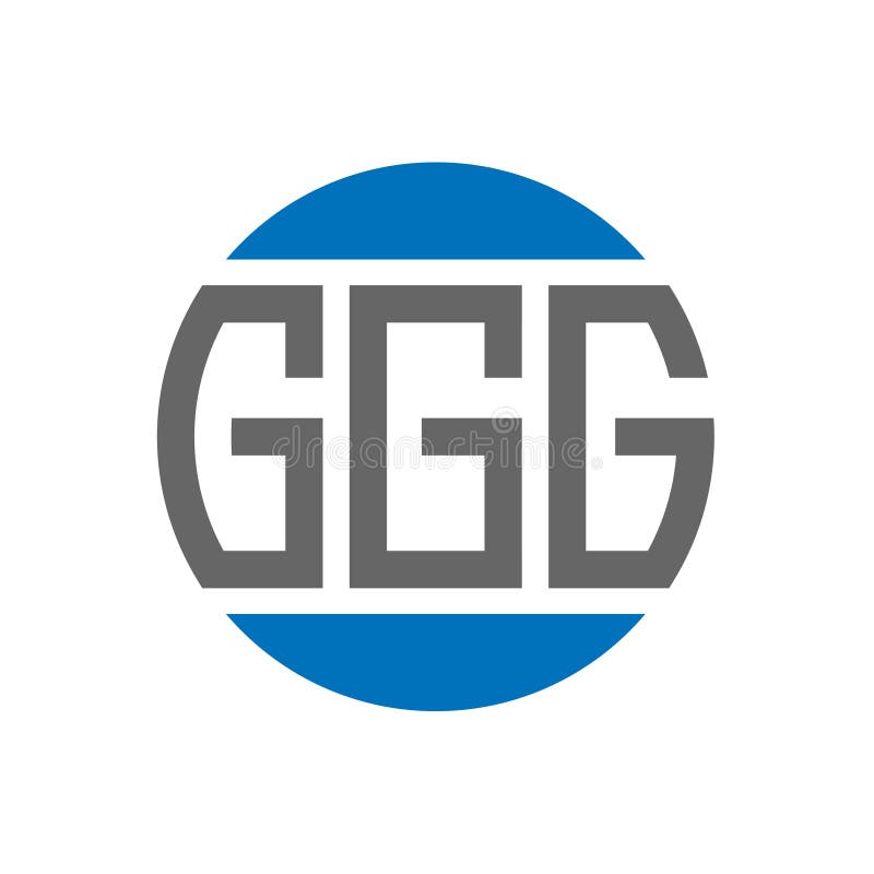 GGG Letter Logo Design on White Background. GGG Creative Initials ...