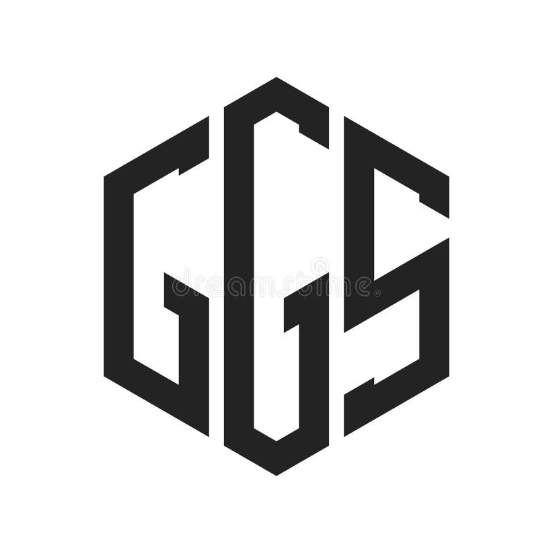 GGS Logo Design. Initial Letter GGS Monogram Logo Using Hexagon Shape ...