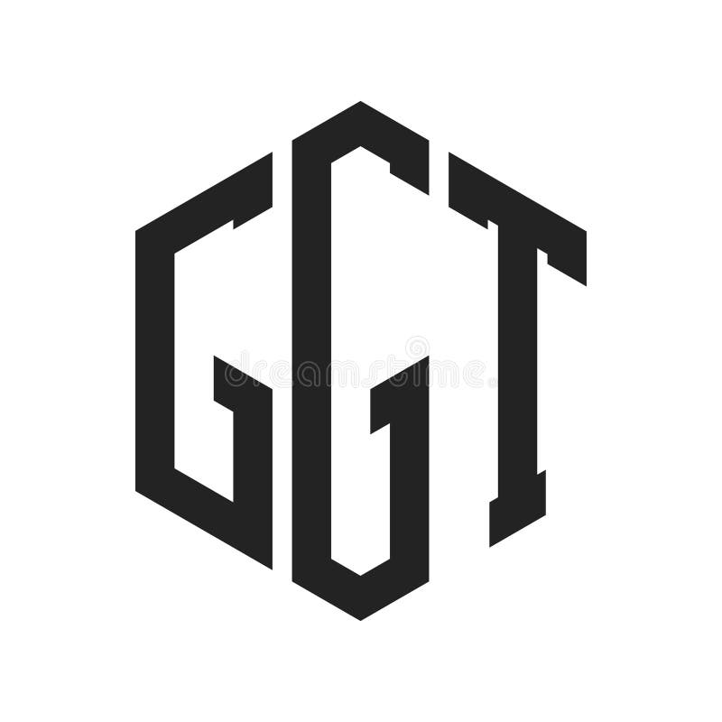 GGT Logo Design. Initial Letter GGT Monogram Logo Using Hexagon Shape ...