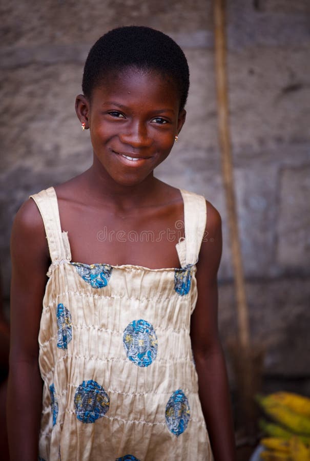 Ghana Girl Smile Face Ghanaian Smiling Stock Photos - Free & Royalty ...