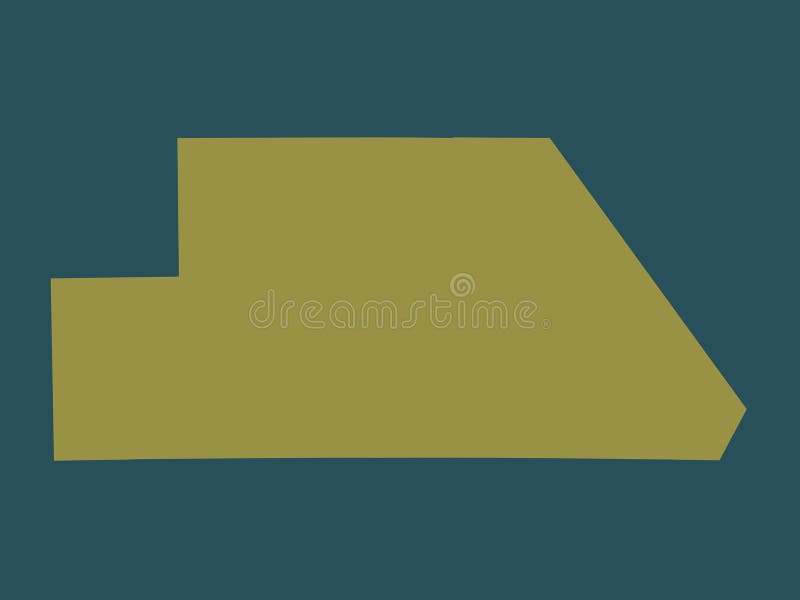 Ghanzi, Botswana. Solid. No Legend Stock Illustration - Illustration of ...