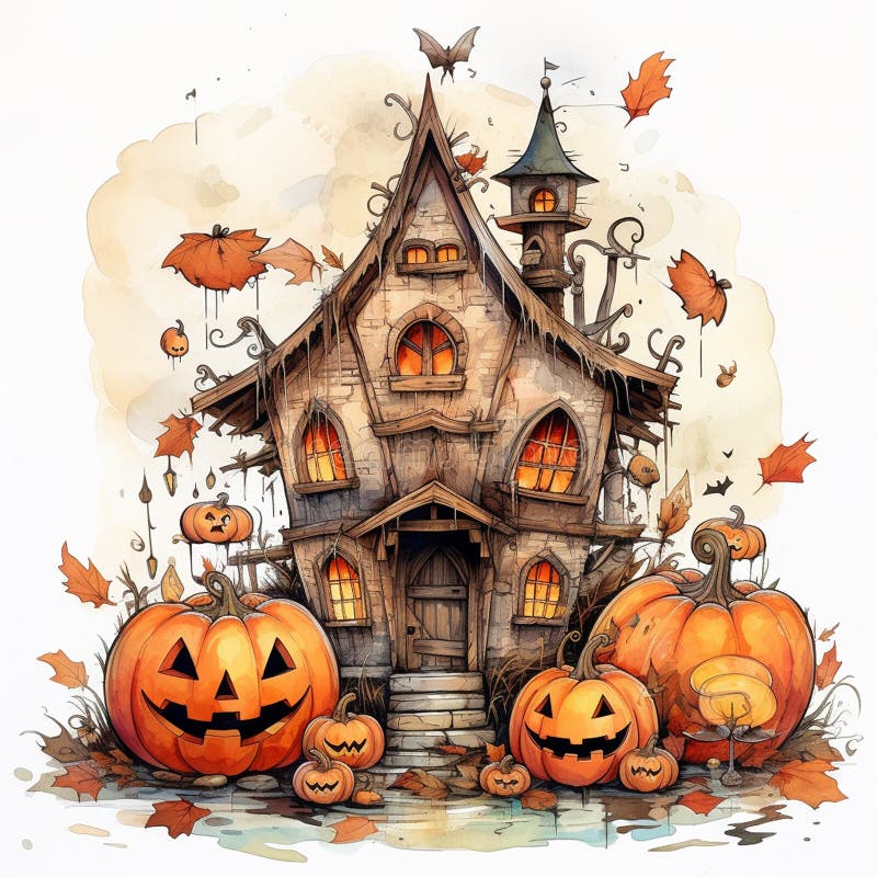 Ghastly Halloween skeleton stock illustration. Illustration of board ...