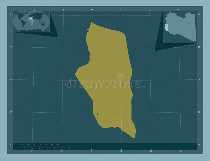 Ghat, Libya. Solid. Major Cities Stock Illustration - Illustration of ...