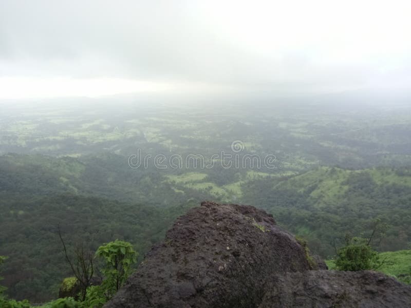 Ghatghar deep valley india stock image. Image of ghatghar - 99975475