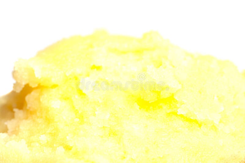 Ghee Isolated on White Background Stock Photo - Image of foods, desi ...