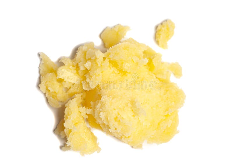 Ghee Isolated on White Background Stock Image - Image of arginine ...
