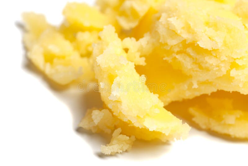 Ghee Isolated on White Background Stock Photo - Image of foods, desi ...