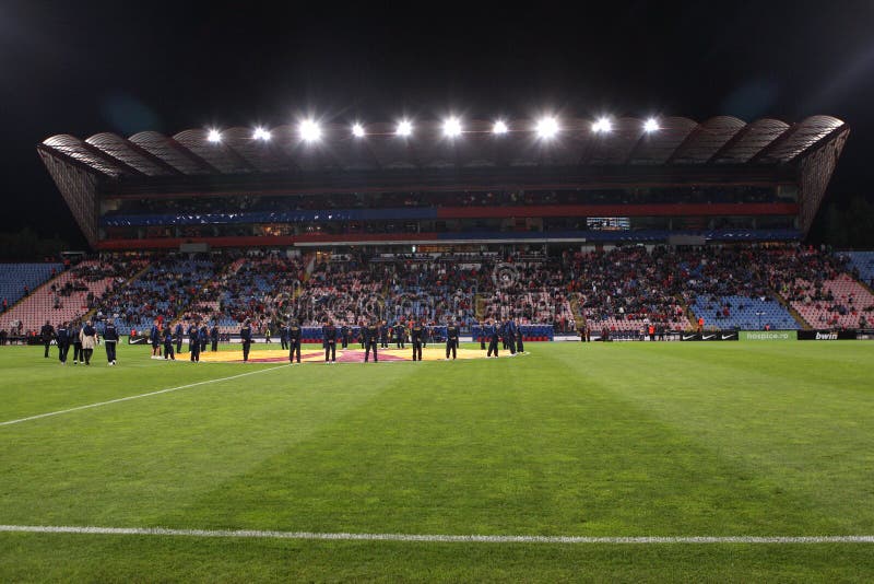 Ghencea Stadium editorial photo. Image of players, soccer - 16290821