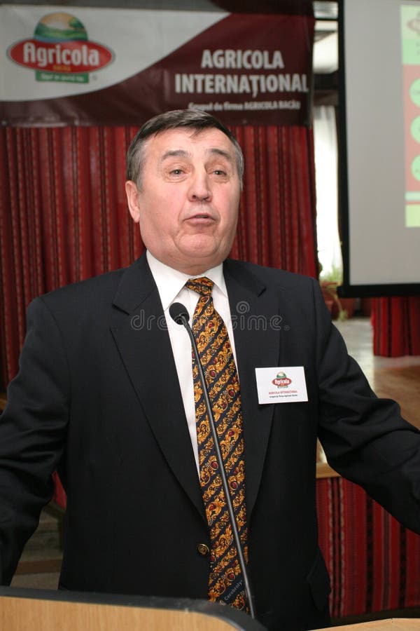 Gheorghe Antochi imagen editorial. Imagen de conferencia - 40102660