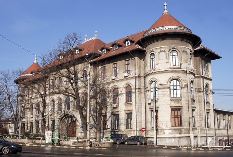 Gheorghe Sincai National College Editorial Stock Photo - Image of ...