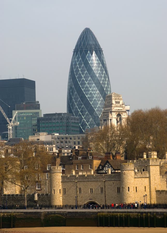 Gherkin Building stock photo. Image of tower, architecture - 11639762
