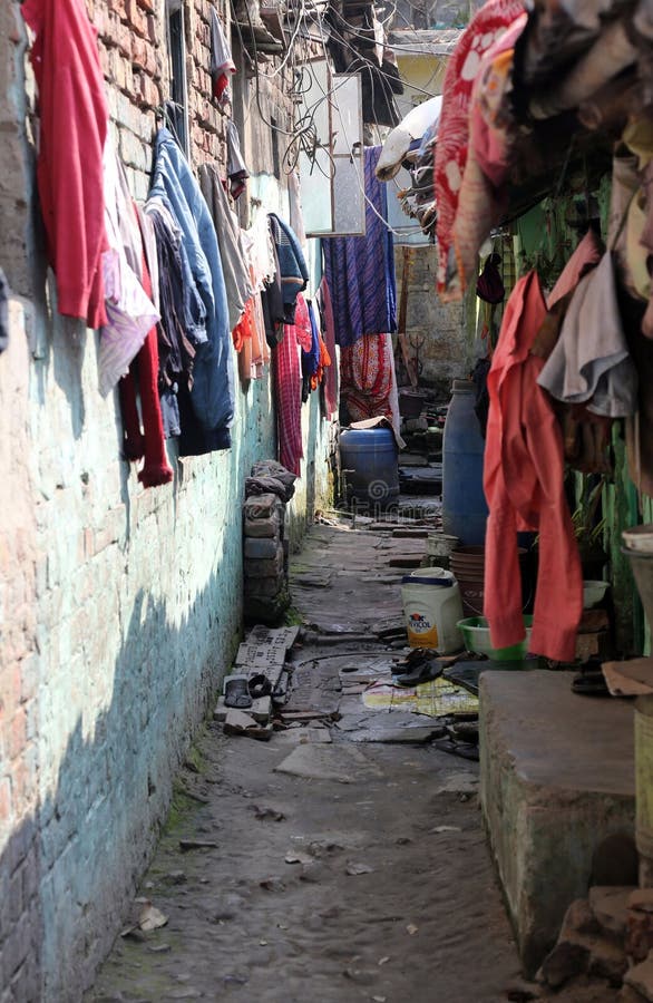 Ghetto and Slums in Kolkata Stock Image - Image of children, economy ...