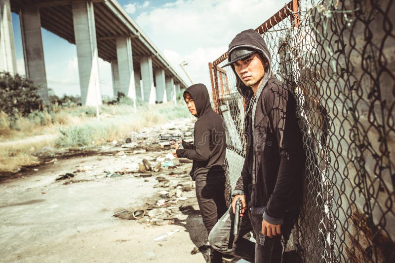 Ghetto stock photo. Image of shooting, standing, focus - 78915556