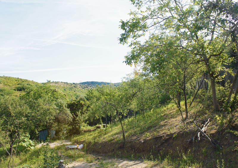 Hills at Ghioroc Arad Romania Stock Photo - Image of natural, landscape ...