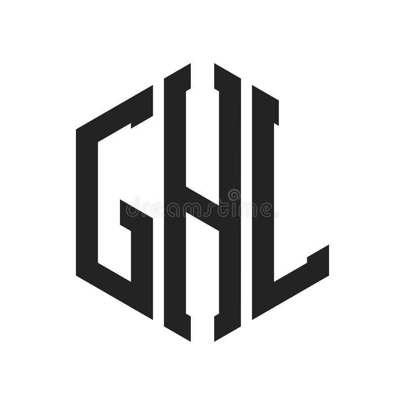 GHL Logo Design. Initial Letter GHL Monogram Logo Using Hexagon Shape ...