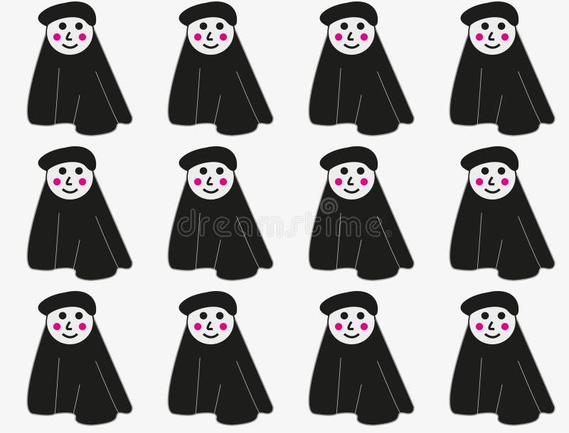 Smiling little ghost stock illustration. Illustration of face - 290688800