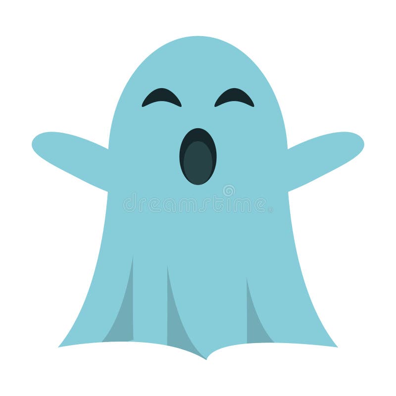 Ghost april fools s day stock illustration. Illustration of celebration ...