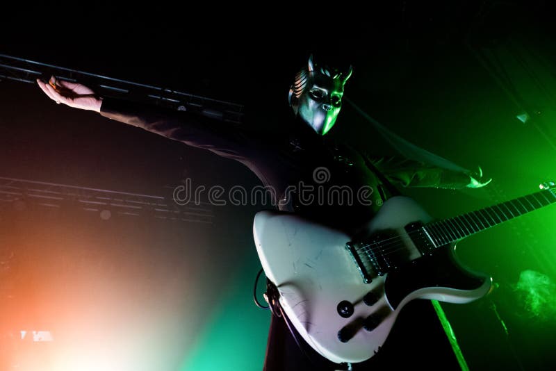 Ghost Live in Hellfest Festival 2016 Editorial Photography - Image of ...