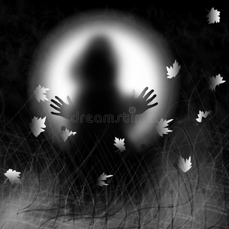 Ghost stock illustration. Illustration of spirit, fear - 58939015
