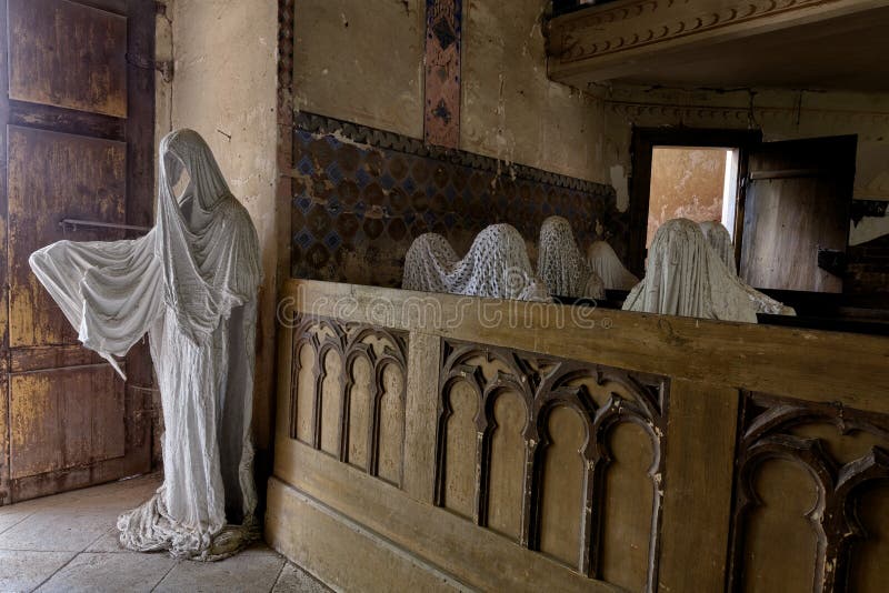 Ghost Church, Czech Republic Stock Image - Image of abandoned, room ...