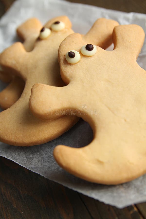 Ghost cookies stock photo. Image of delicious, shortbread - 27203710