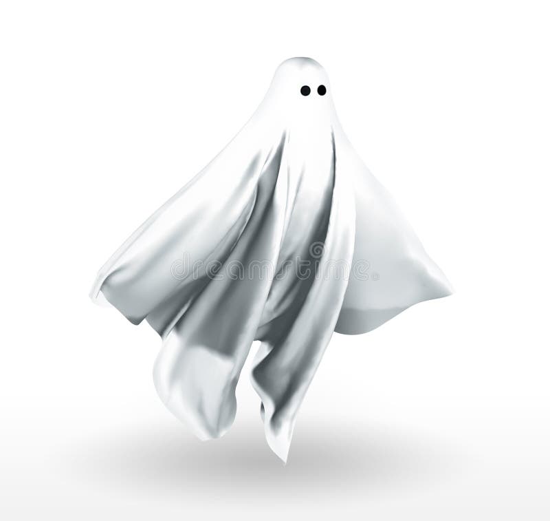 Ghost stock illustration. Illustration of scare, people - 55472054