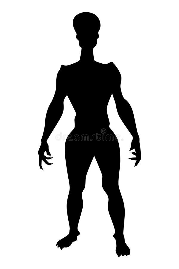 Male Devil Silhouette