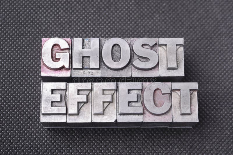 Ghost effect bm stock photo. Image of perforated, black - 91532944