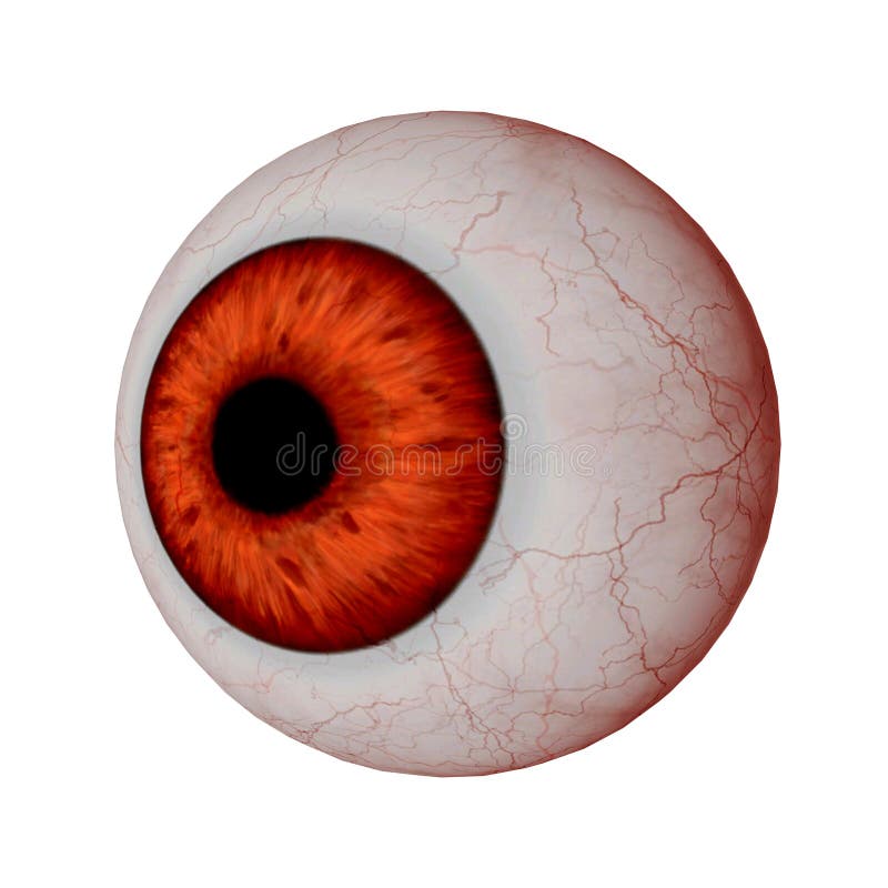 Ghost Eyes Halloween White Background Stock Illustration - Illustration ...