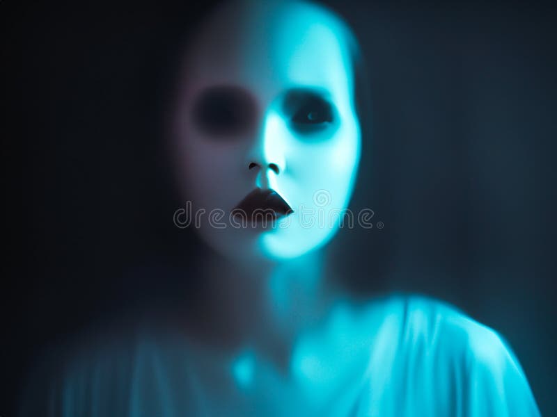 Ghost Face Blurred Stock Illustration Illustration Of Hand 294263991