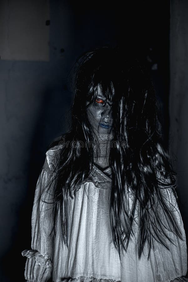 A Ghost with a Face Full of Revenge Waiting for the Day of Revenge ...